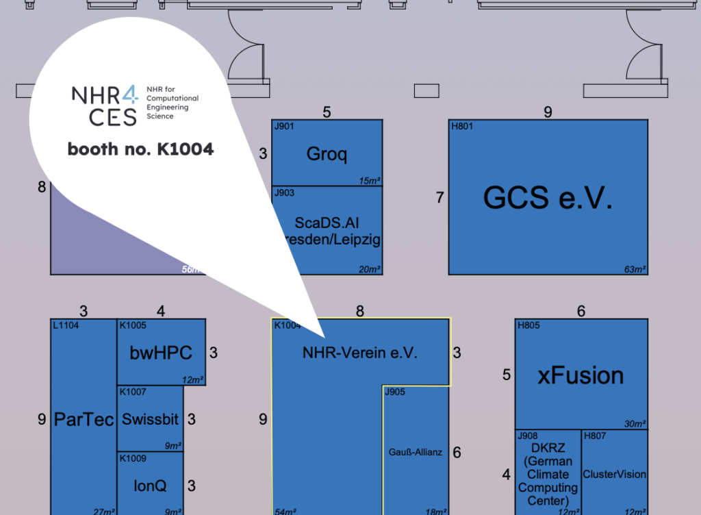 ISC 2023: NHR4CES is represented at the NHR booth - NHR4CES